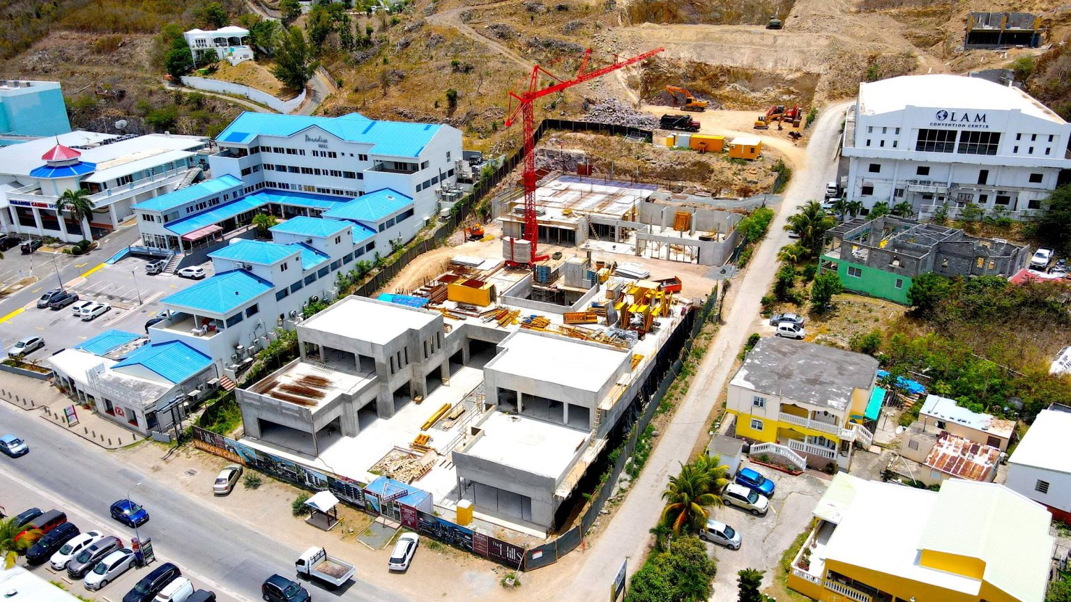 The Hills SXM In Simpson Bay Construction Update 2022 On New Condo ...