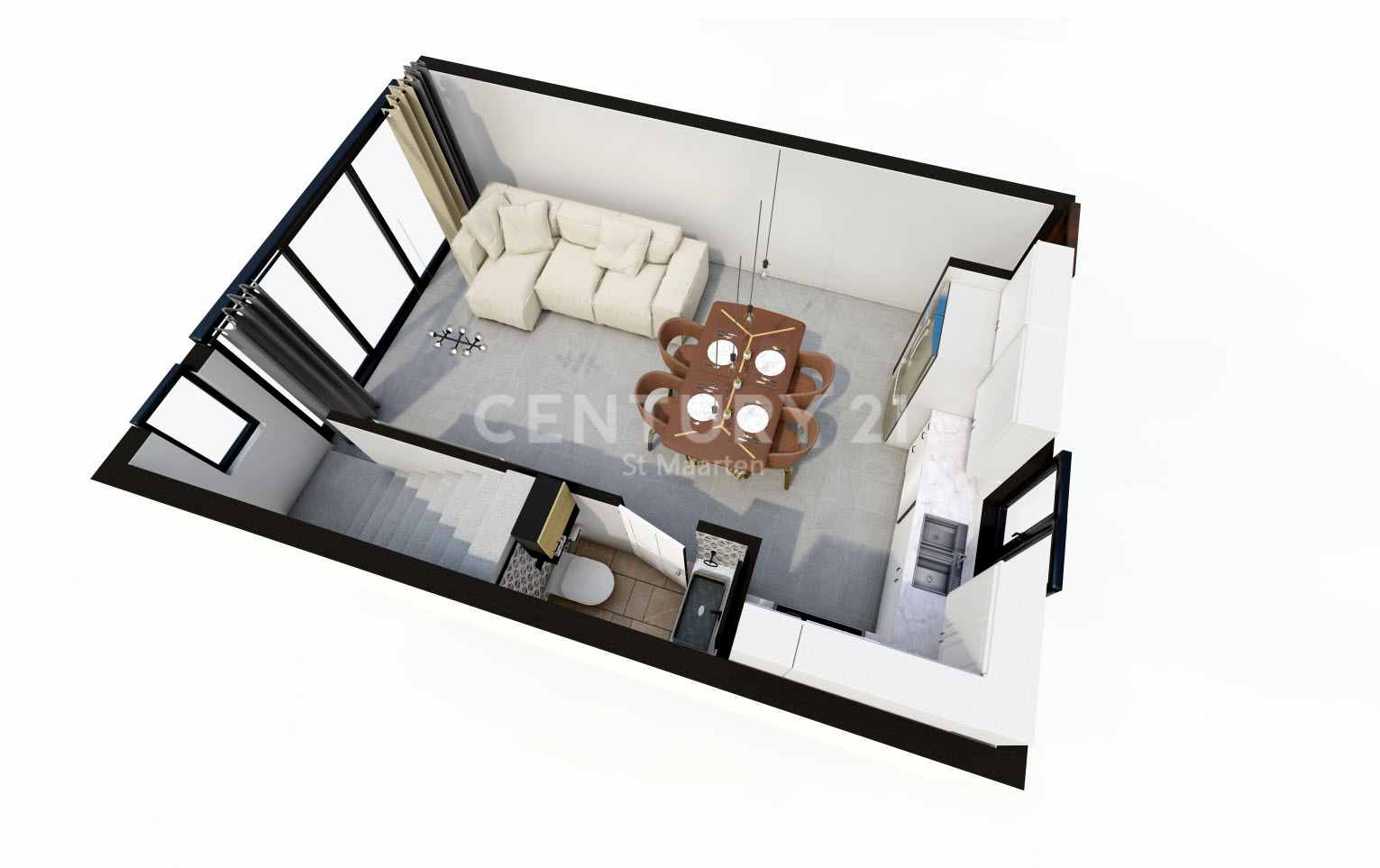 New Cupecoy Estates 2 Bedroom Townhome For Sale